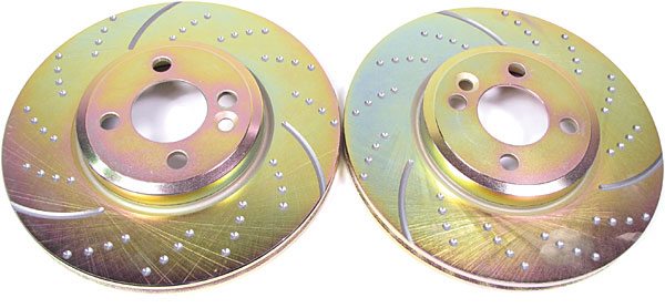 MINI Cooper S Rotors: Front, Dimpled Rotors For Turbos