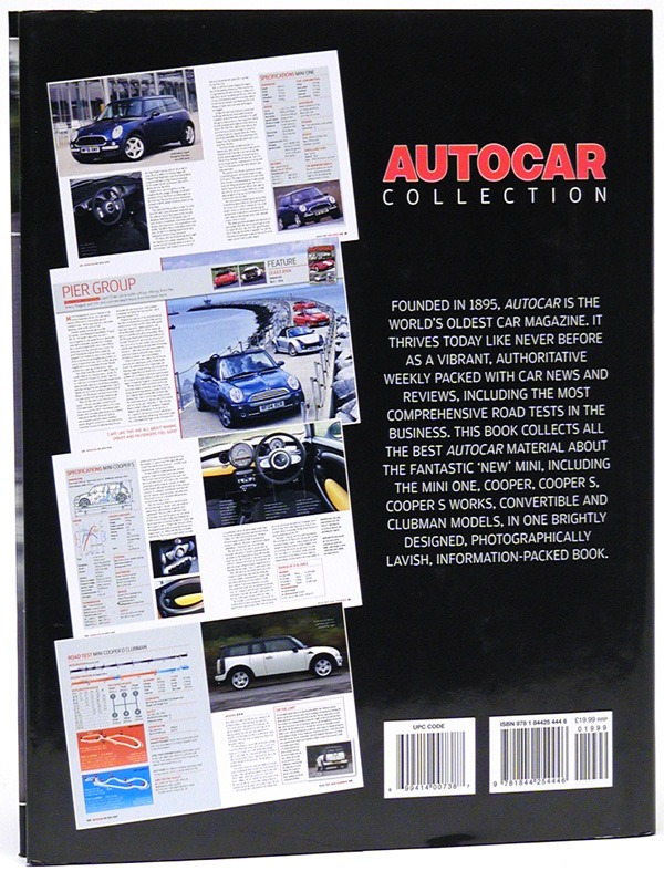 New MINI Book From Autocar Collection