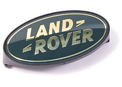 Land Rover Grill Badge - Green