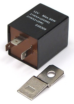 Flasher Unit - Without Trailer Socket (Par